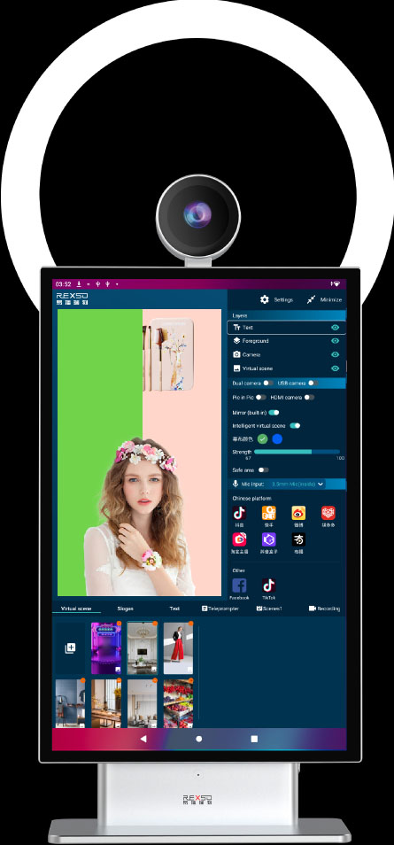 REXSO易播瑞刻，让专业直播更简单！. Live3
